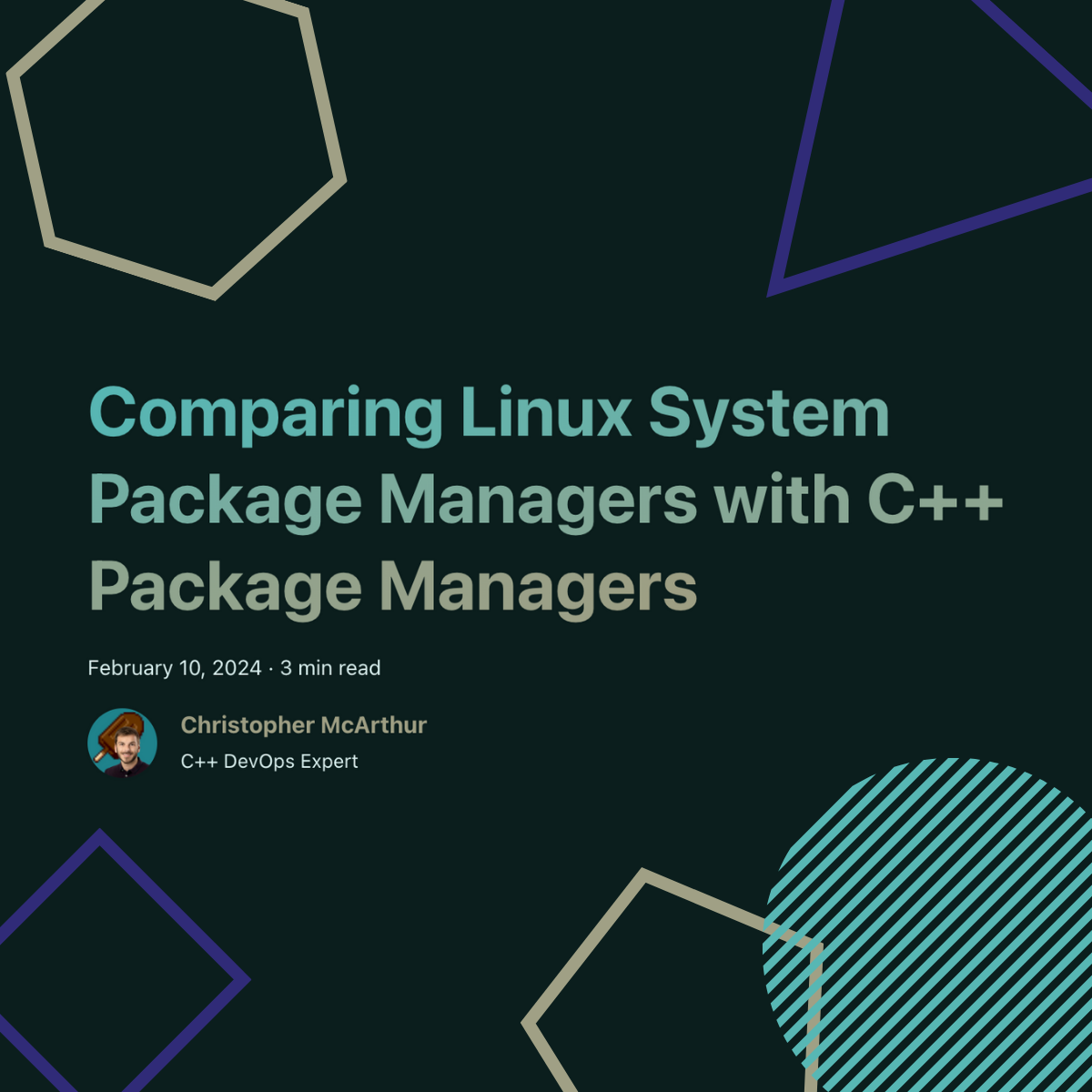 Comparing Linux System Package Managers with C++ Package Managers ...