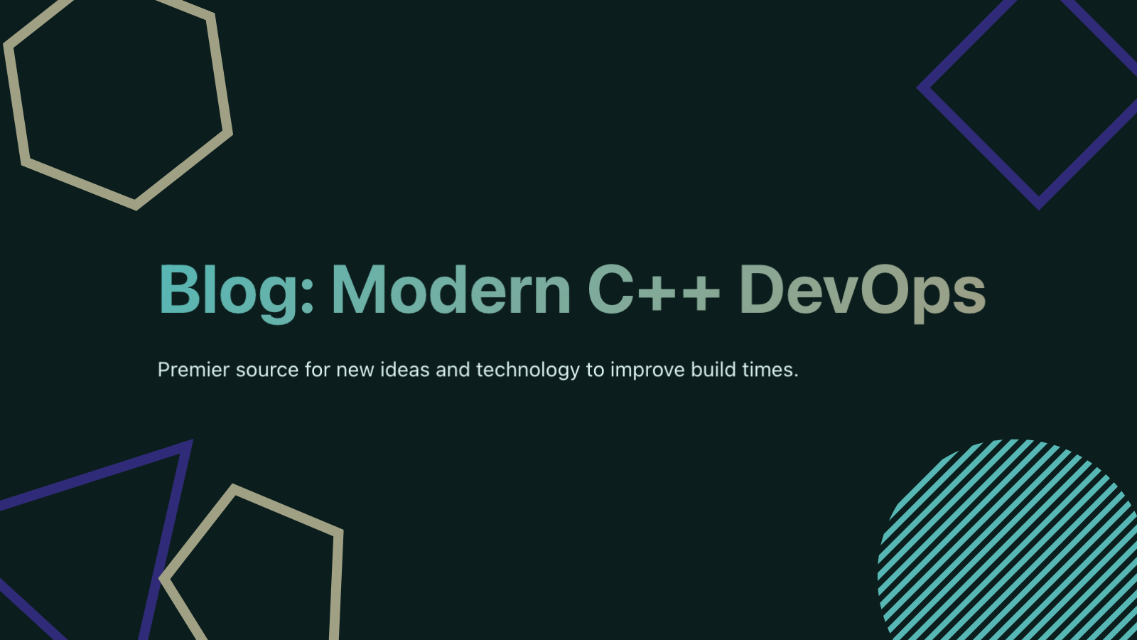 Modern C++ DevOps | Modern C++ DevOps